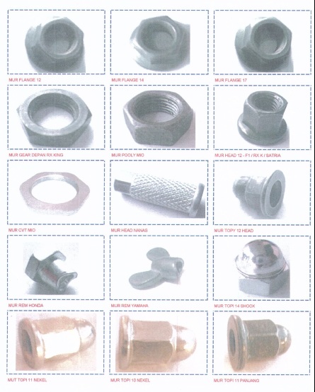 baut-baut: Jenis-Jenis Baut