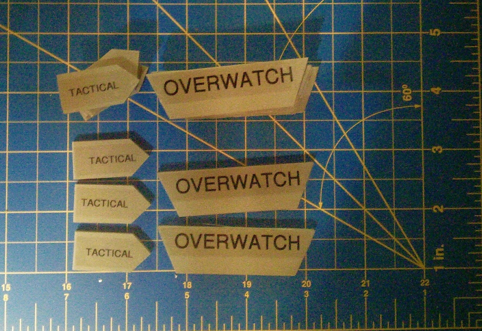 Rabbits In My Basement: Chain of Command Markers