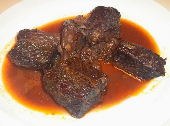 The Briny Lemon: Braised Beef Short Ribs with Red Wine Sauce