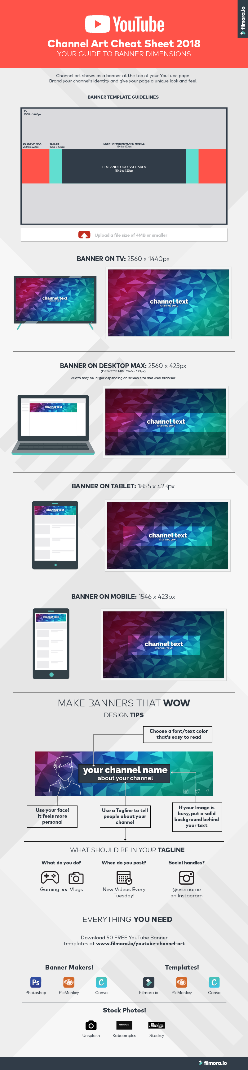 Learn to Make Awesome YouTube Banners – 5 Practical Tips!