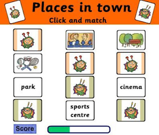 Mi rinconcito de Primaria: Places in a town