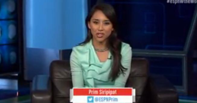 Attractive American News Personalities: ESPN'S Prim Siripipat