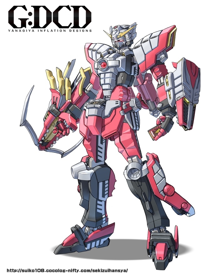 GUNDAM GUY: Gundam x Kamen Rider - Artwork by Yanagiya Inflation Designs