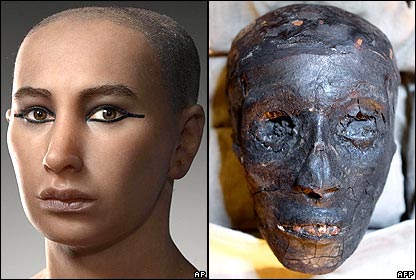 Face Reconstruction of the Pharaoh