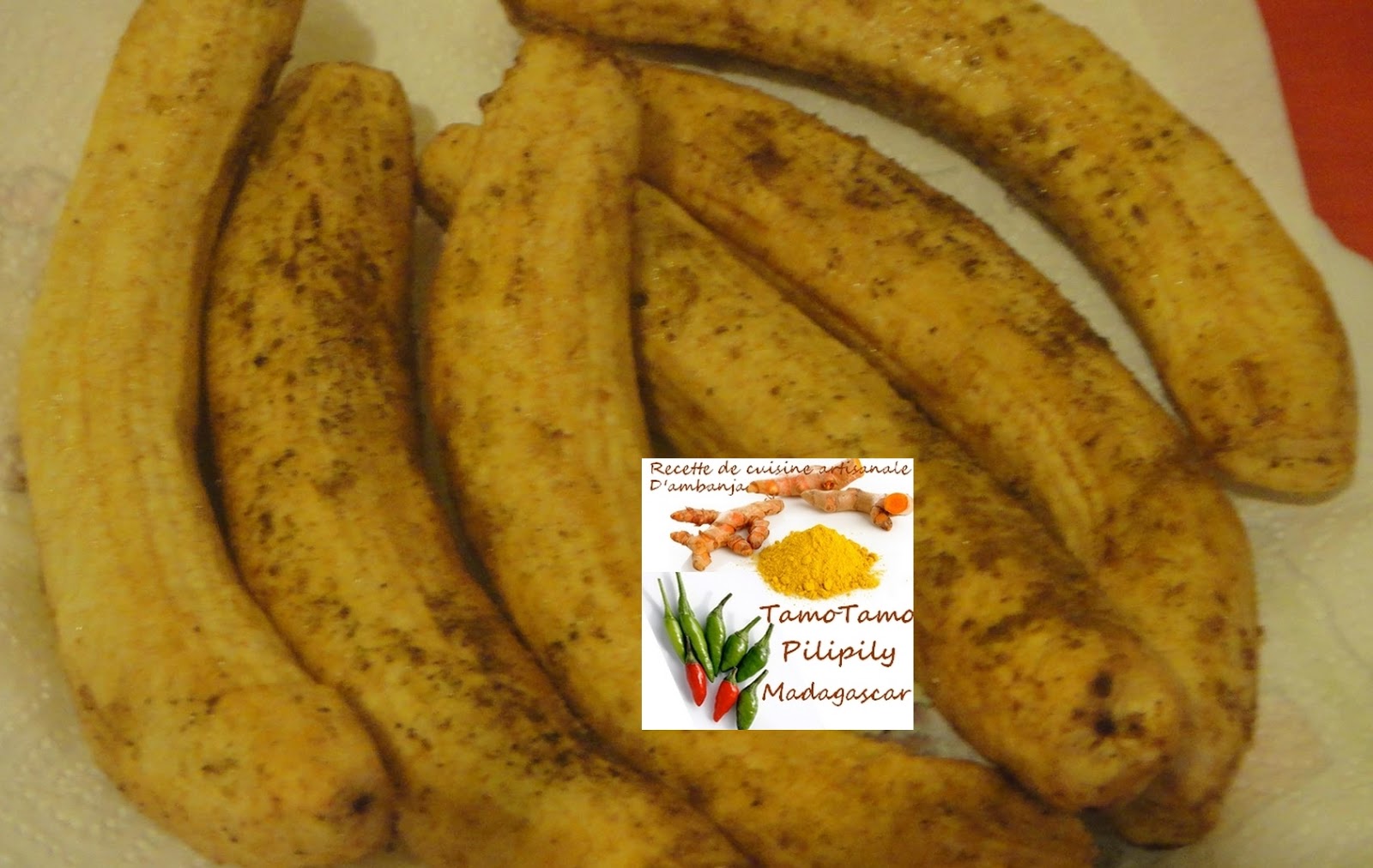 Cuisine artisanale d'Ambanja ( Madagascar ): Banane verte frit