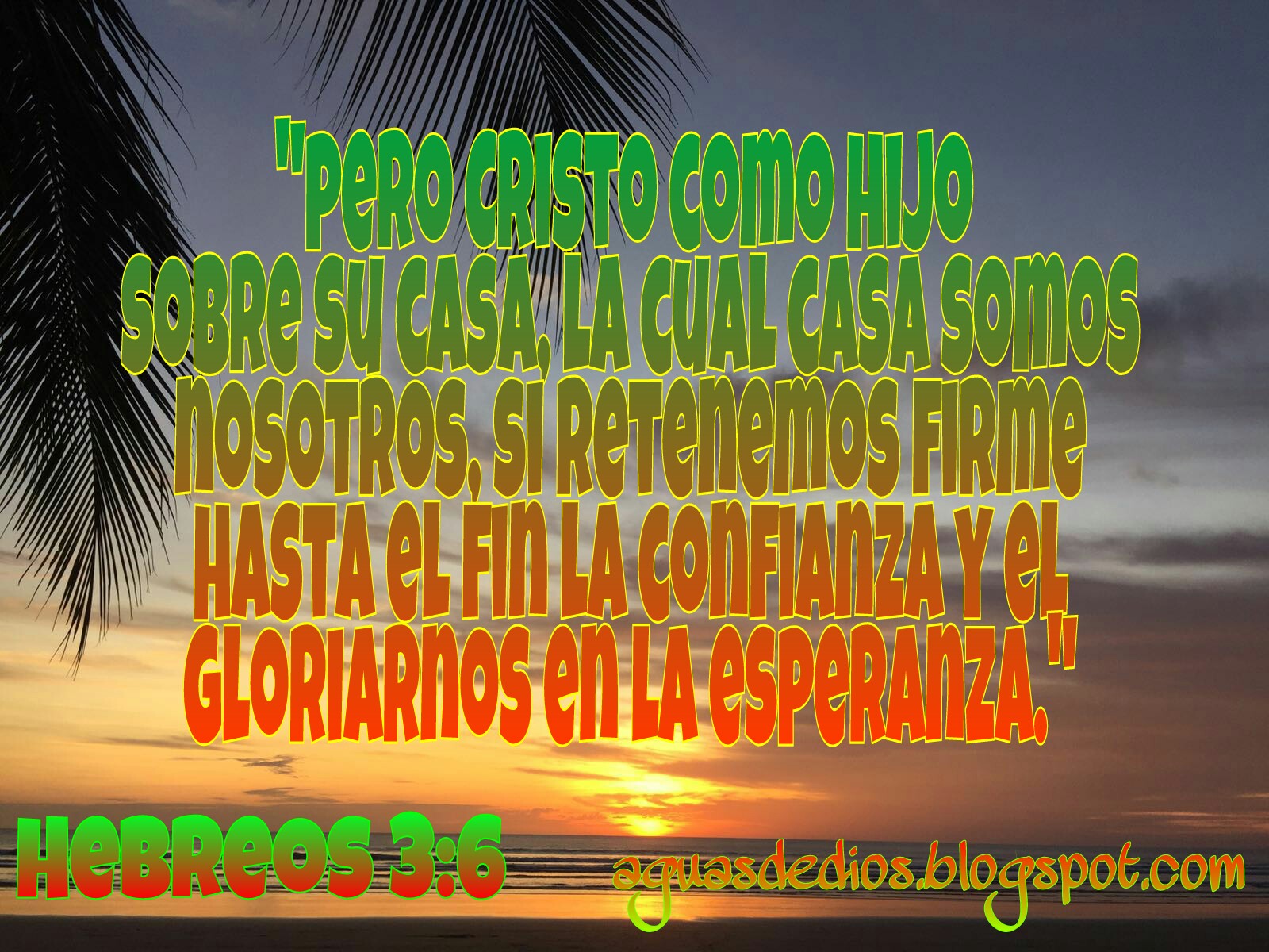 Compartamos la Palabra de Elohim: Pero Cristo como hijo sobre su casa ... Compartamos la Palabra de Elohim: Pero Cristo como hijo sobre su casa ...
