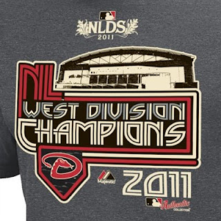 Arizona Diamondbacks NL West Division Champions T-shirt ~ Champions T ...