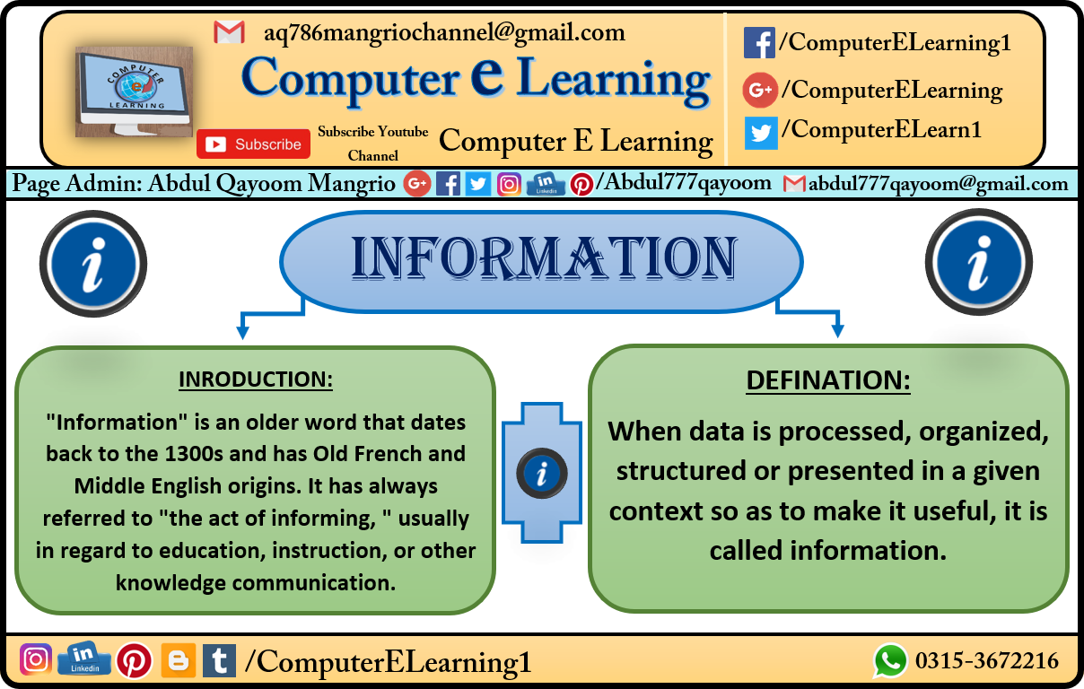 Computer E-Learning: IT
