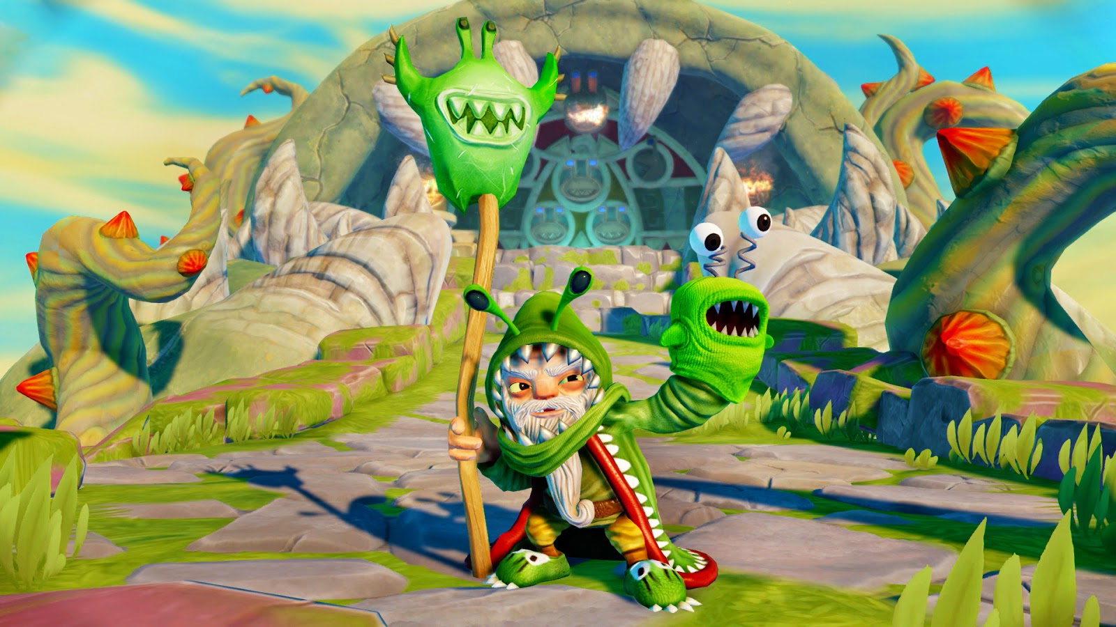 Sanctuary of Dimensional Fusion: Skylanders trap team