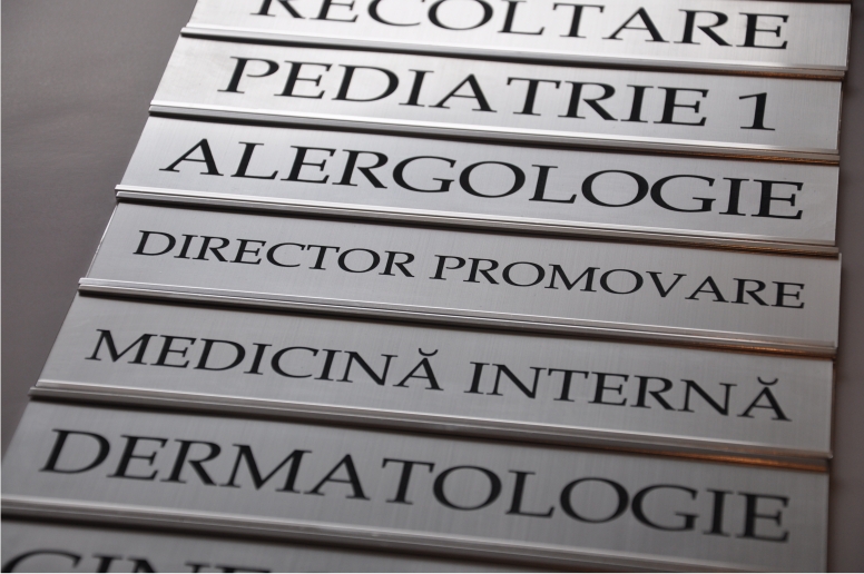 GRAVURA LASER: Placute gravate