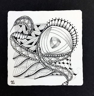 Tangled Ink Art : Diva Challenge #128 Two Pencil String