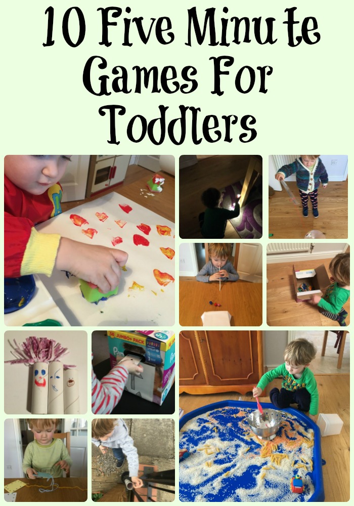 10 Five Minute Games For Toddlers | Teddy Bears And Cardigans