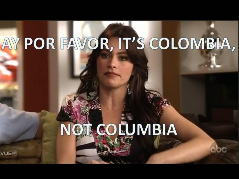It's "Colombia"-NOT "Columbia" - Imperfectly Grateful