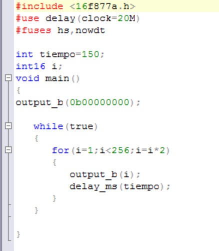 CCS Compiler (PIC C Compiler) - Tipo de variables y manejo del puerto ...