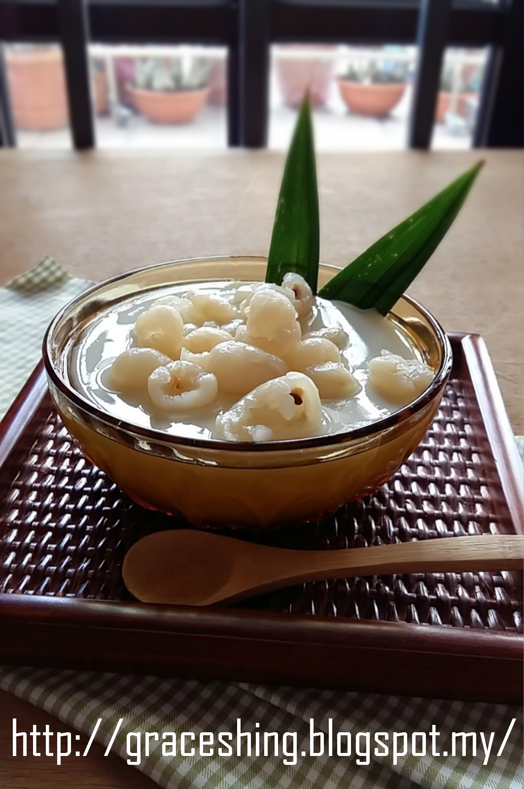 Grace's Blog 欣语心情: 椰汁豆腐花 Coconut Milk Tofufah