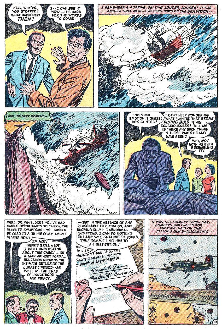 Pappy's Golden Age Comics Blogzine: Number 1223: The reincarnated man
