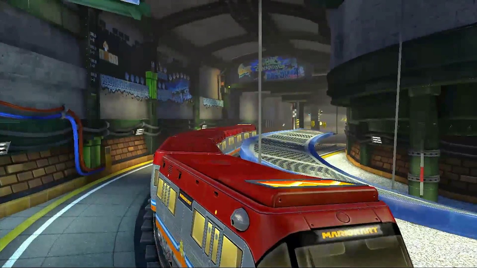 Mario Kart 8 DLC Super Bell Subway