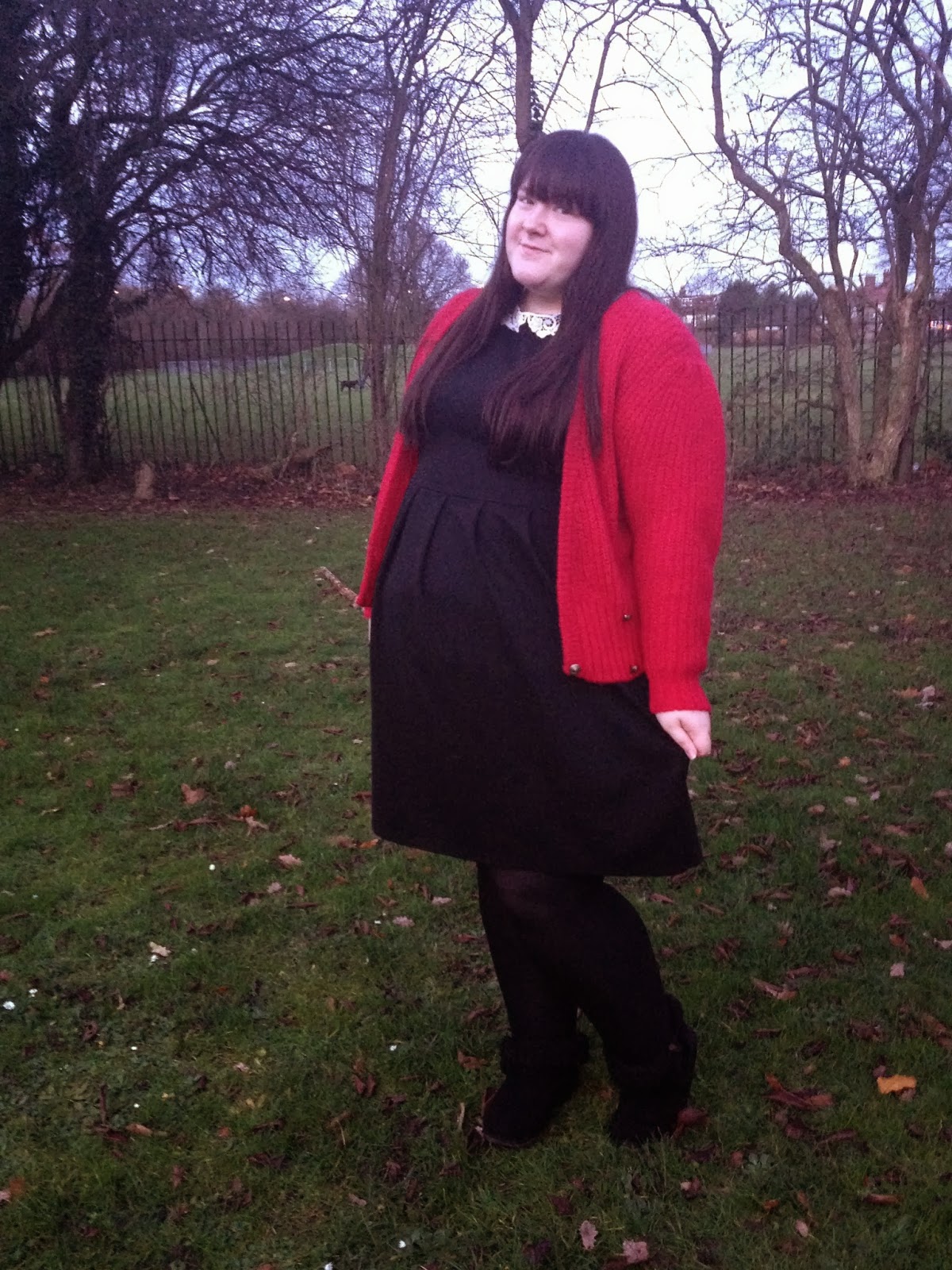Big Girl About Town: Lady in red. OOTD
