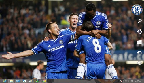 2013 2014 Chelsea Fc Theme For Windows 7 And 8 8.1 | Ouo Themes