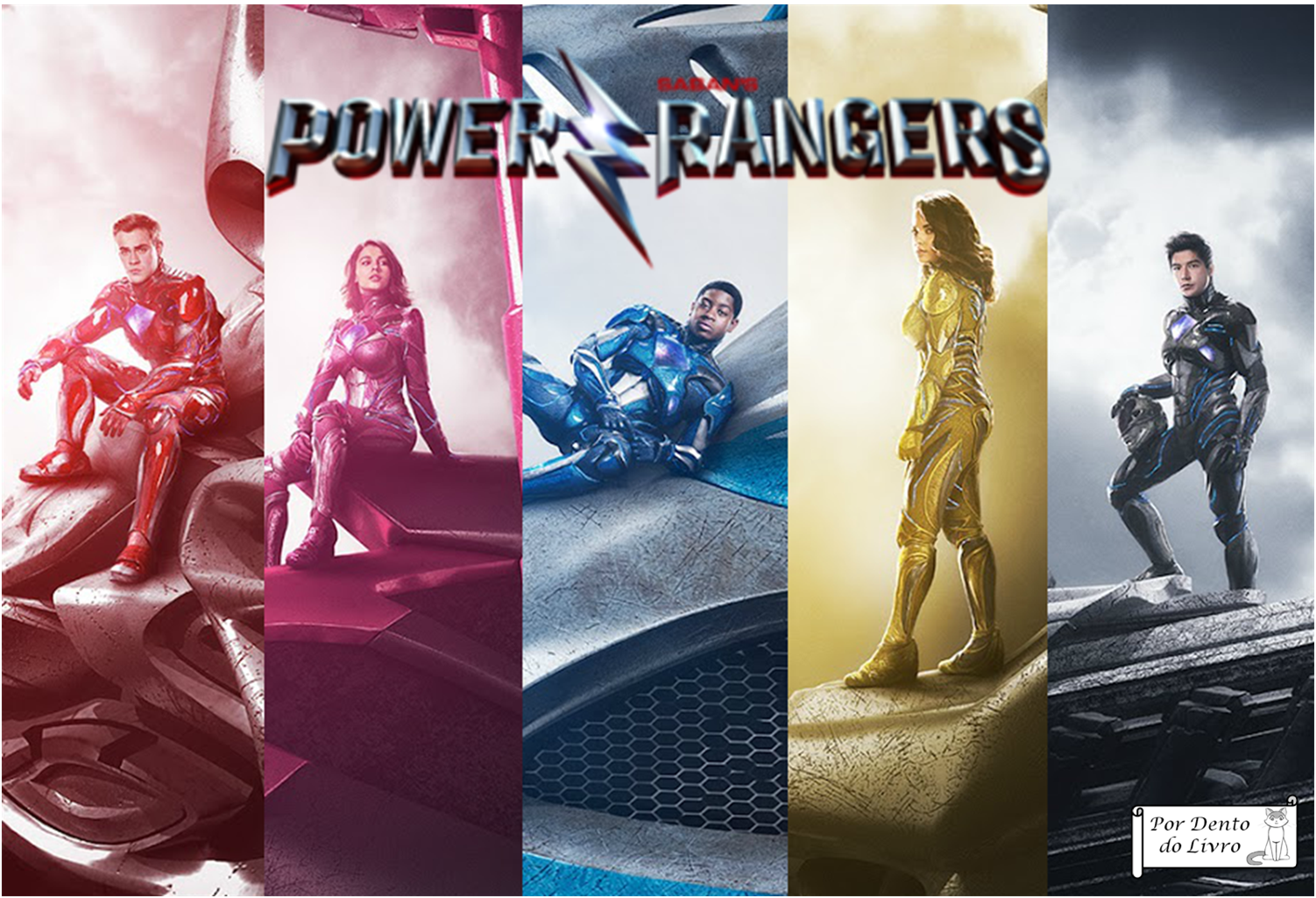 Por Dentro do Livro: Dica e Novidade! Filme – Power Rangers, ganha novo ...