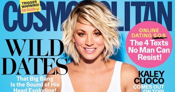Kaley Cuoco | Cosmopolitan US April 2016