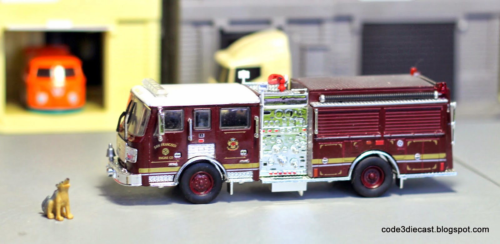 My Code 3 Diecast Fire Truck Collection: American La France Eagle ...