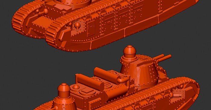 Shouting Into The Void: Char 2C (1:100)