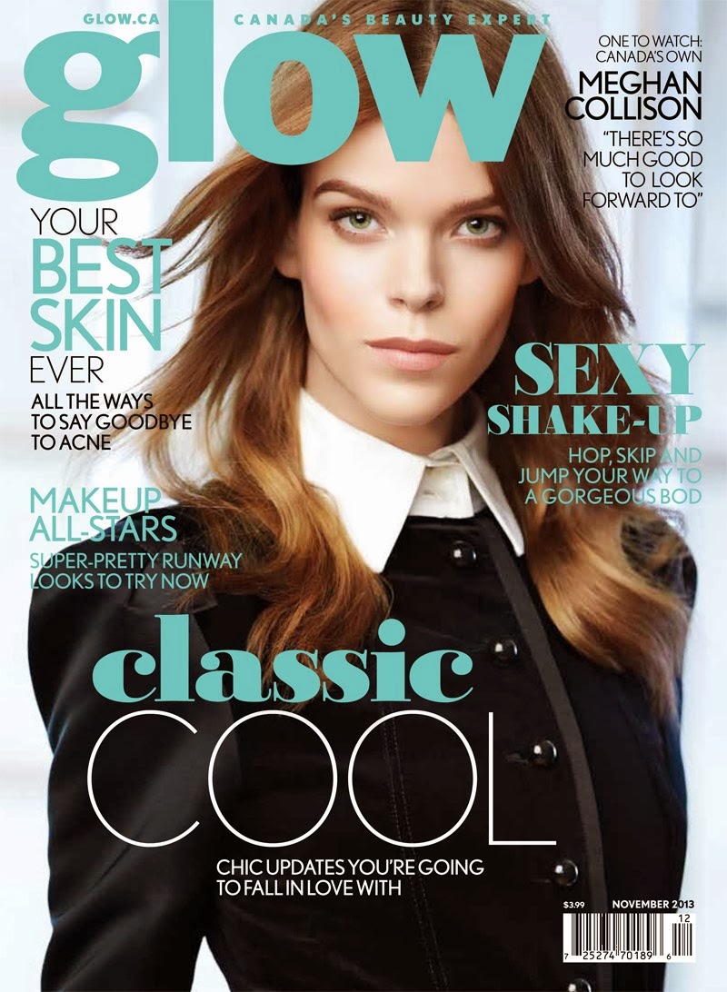 Meghan Collison Magazine Photoshoot For Glow Magazine Canada Magazine ...
