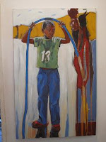 Swedish School in Lusaka: Zambian artist, Stary Mwaba
