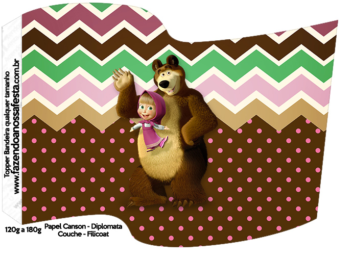 Masha and the Bear Party: Free Party Printables. - Oh My Fiesta! in english