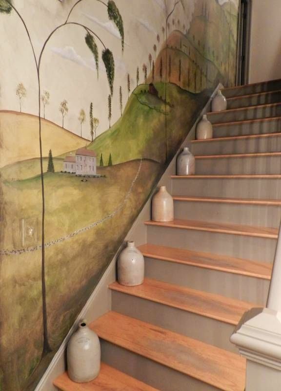 Eye For Design: Decorate With Primitive Colonial Murals