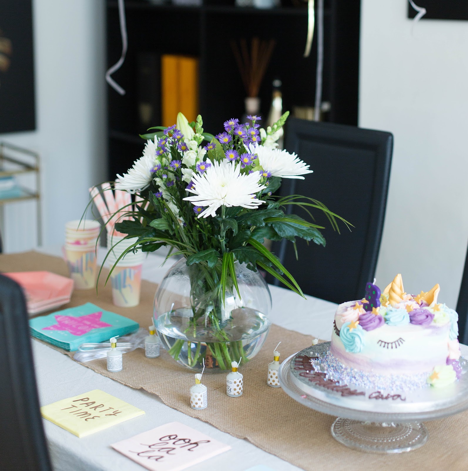 PASTEL BIRTHDAY TABLESCAPE - Finnterior Designer