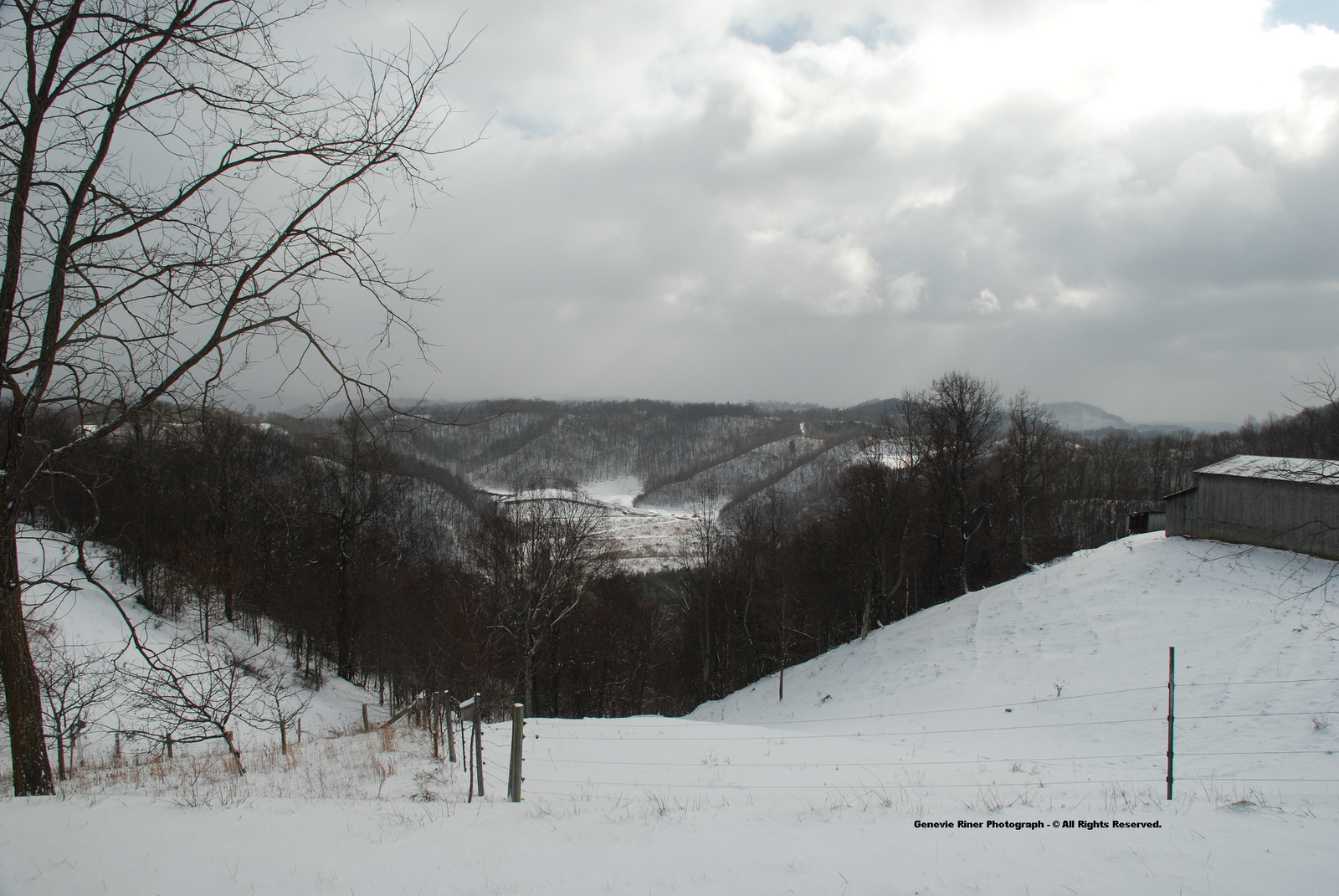 The High Knob Landform: Arctic BLAST & Heavy Snow Opens 2012