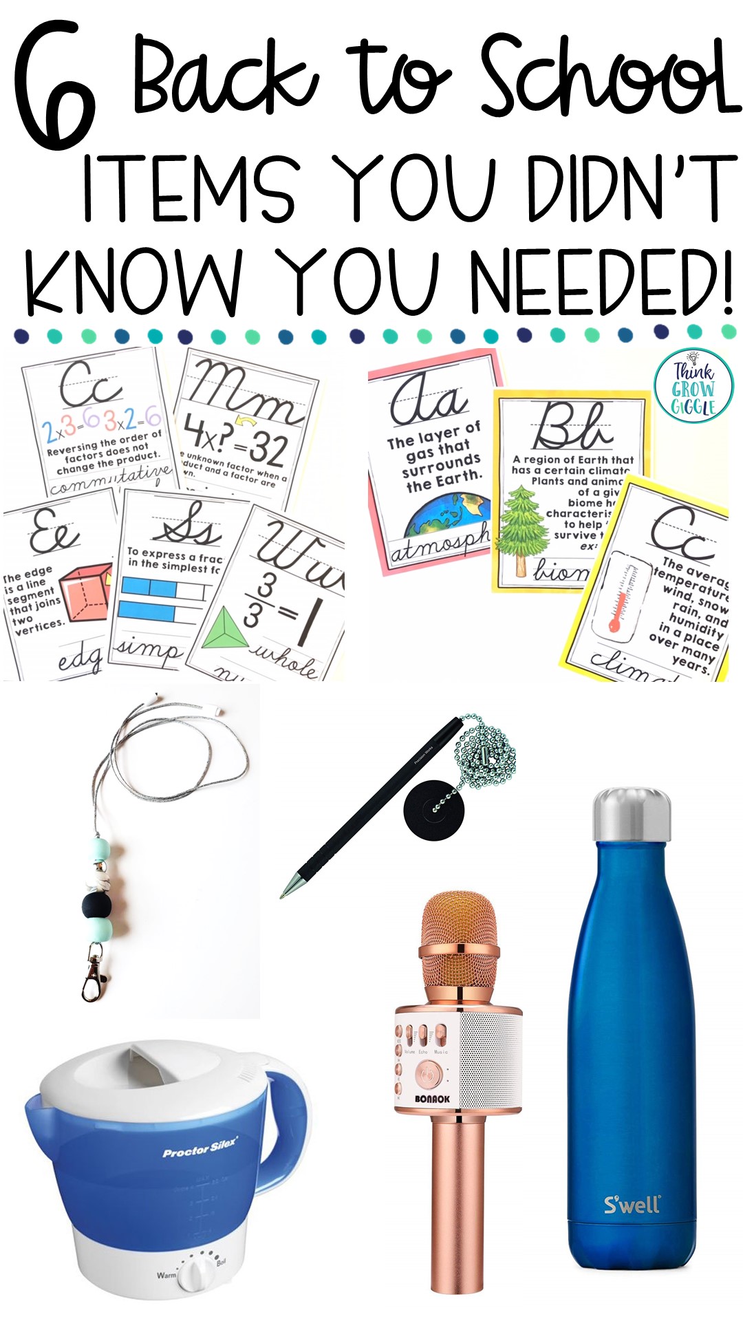 6 Back to School Supplies Every Teacher Needs in Their Classroom ...