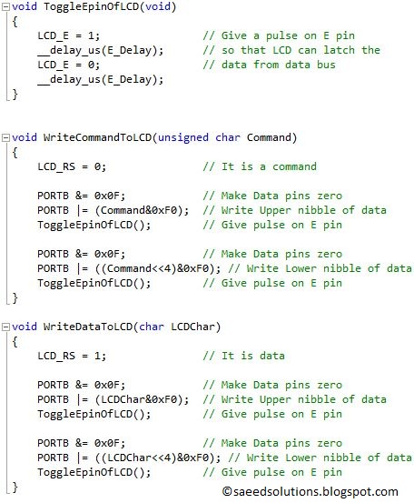 Saeed's Blog: PIC16F84A LCD interfacing code (In 4bit mode) + Proteus ...