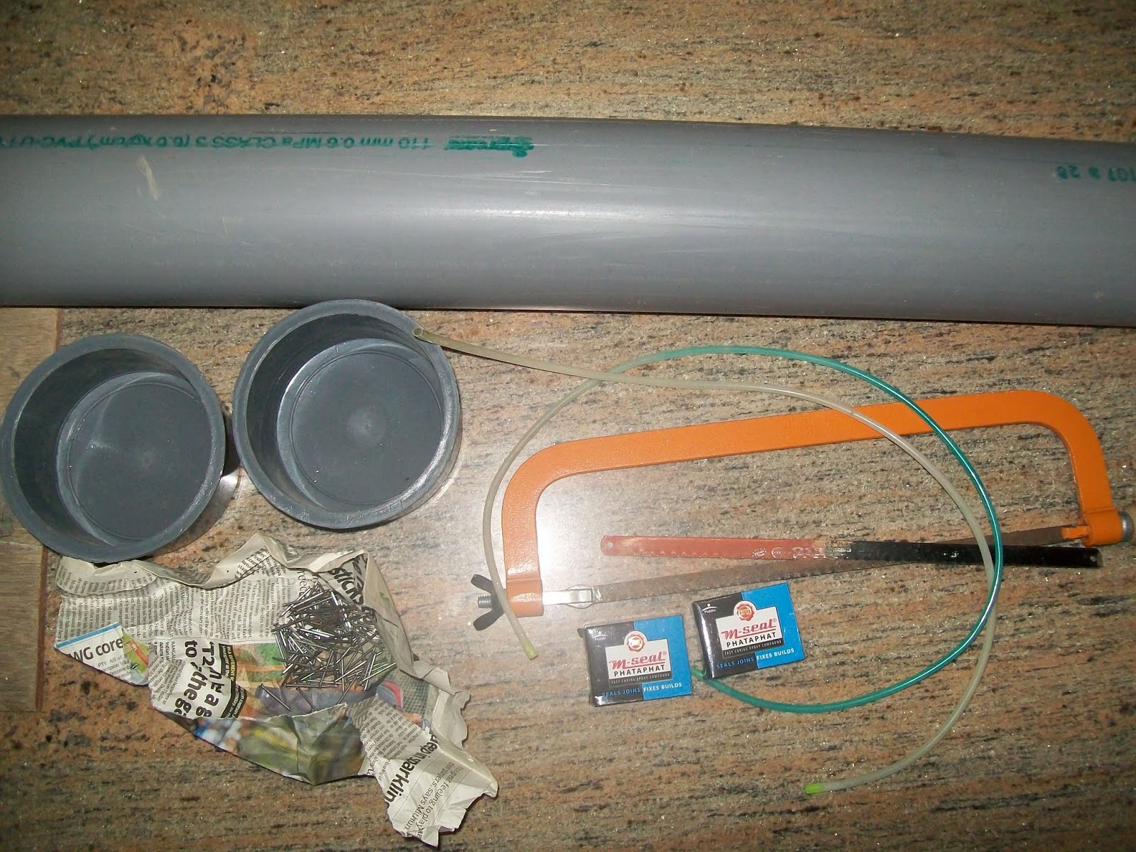 DEEPAK RAJA D: DIY : Terrace Garden from PVC PIPE