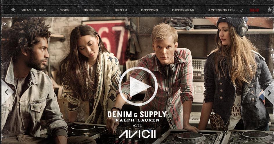Fashionista Smile: Avicii's New Video: Wake Me Up feat. Denim & Supply ...