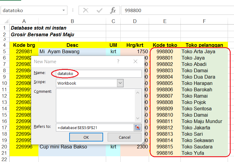 Microsoft Excel | Validasi Data | Belajar praktis