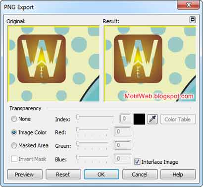 Cara Export File CorelDRAW (CDR) « Motif Web