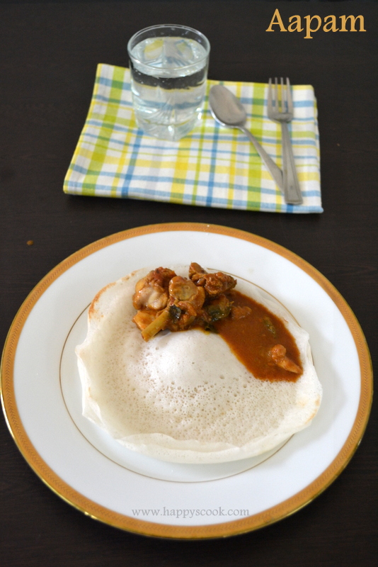 Aappam Recipe | Appam Recipe | Appam without Yeast | Breakfast Recipes ...