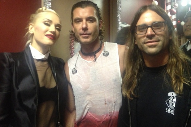 Frank Castle's Family: Billboard: Backstage at KROQ Christmas Show