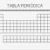 La Química nos rodea: TABLA PERIÓDICA MUDA