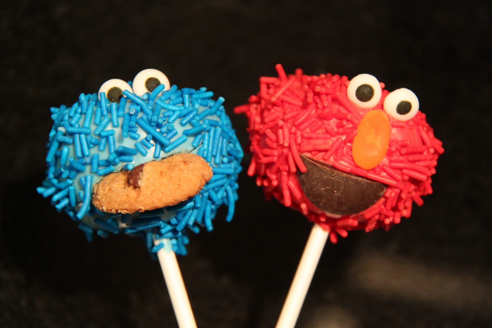 Everyday Gourmet: Sesame Street Cake Pops