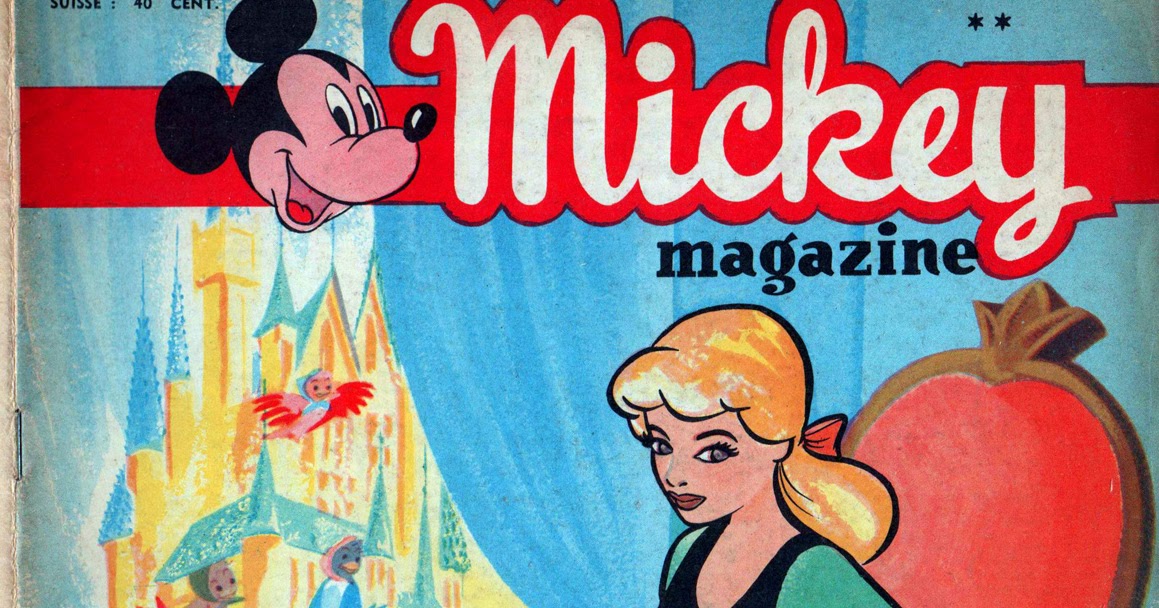 Filmic Light - Snow White Archive: 1950 Mickey Magazine from Belgium