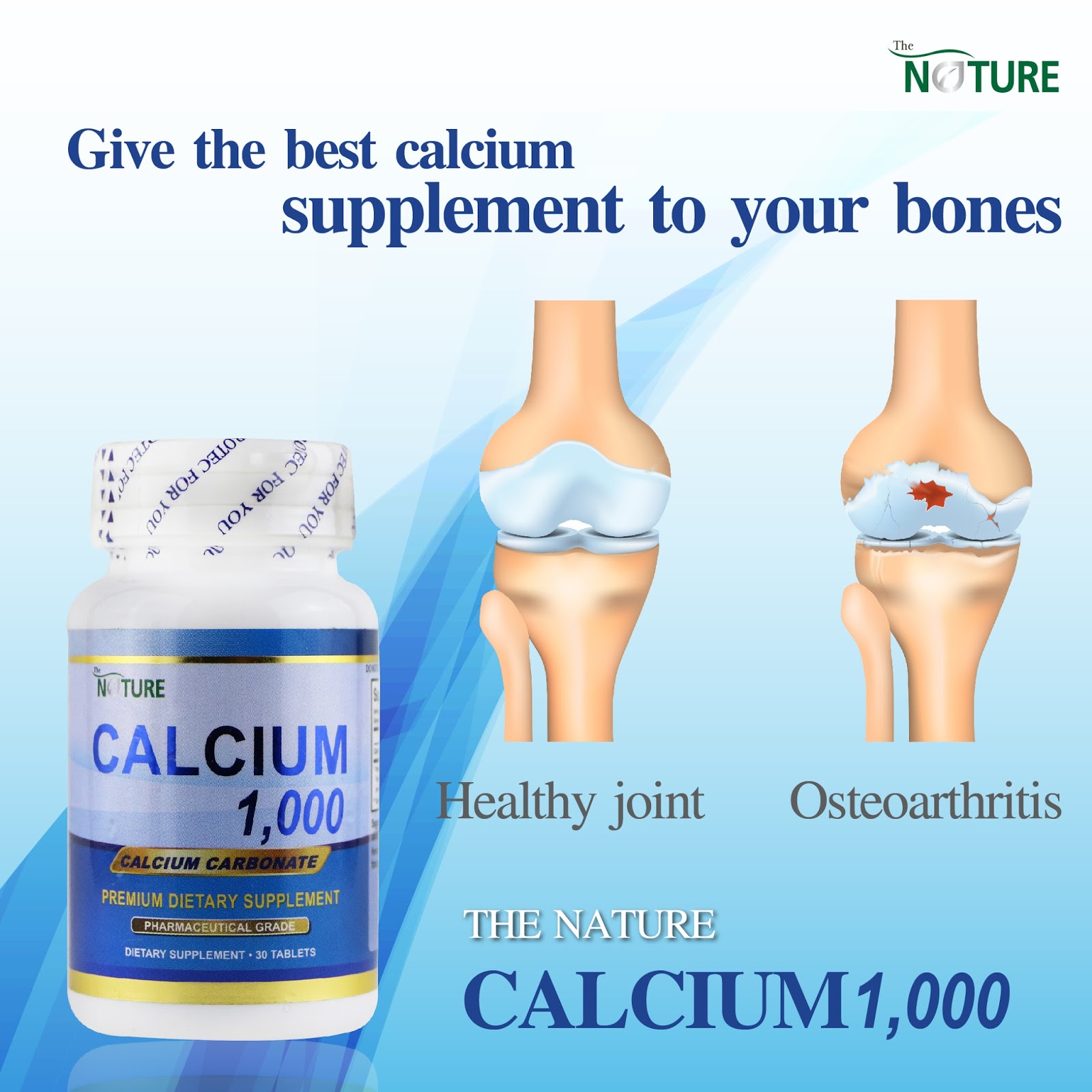 THE NATURE CALCIUM 1000: THE MOST RECOMMENDED CALCIUM SUPPLEMENT BY ...