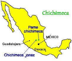 grupo etnico chichimecas: hubicacion geografica chichimeca