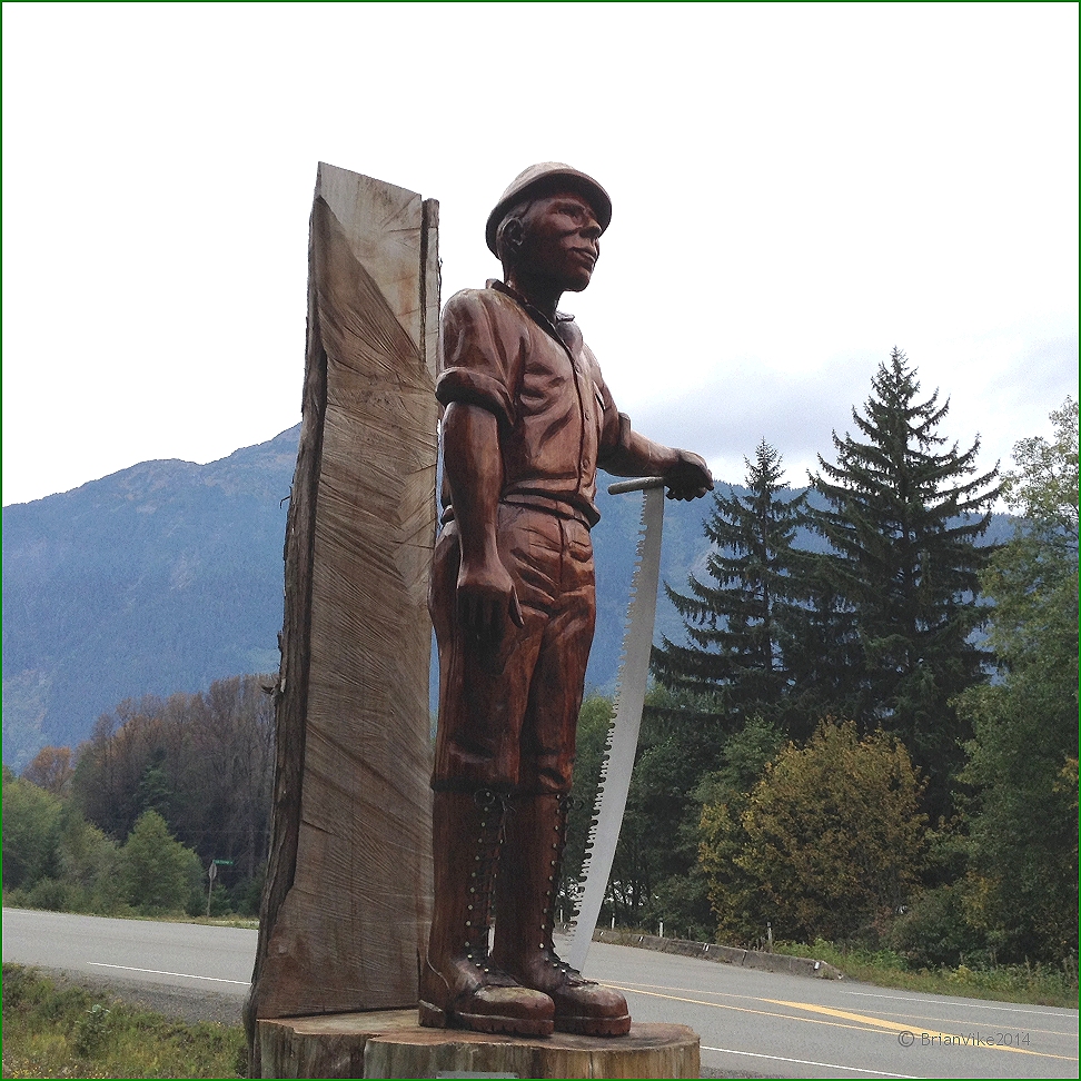 Northern Interior British Columbia: Usk Pioneer Chapel And Memorial To ...