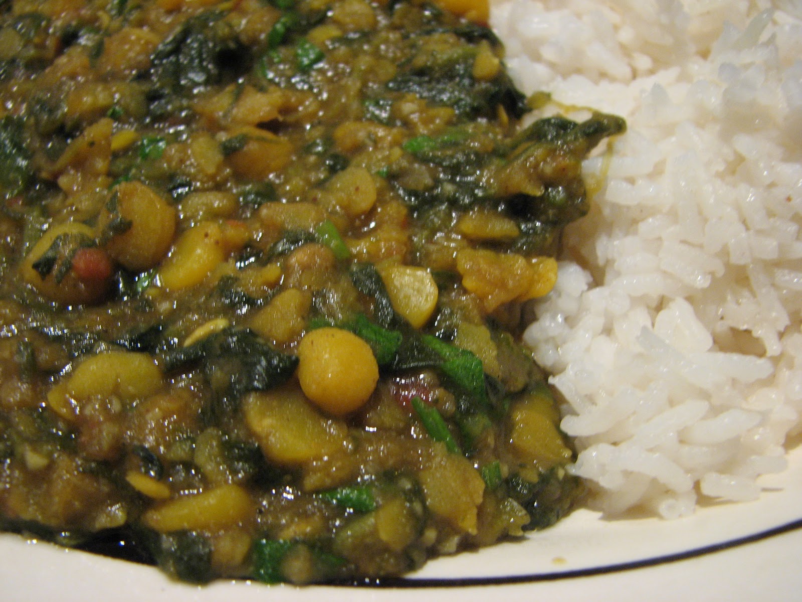 Recepy of Dhal Sag ~ Free Cooking Food and Recipes and Recipes ideas