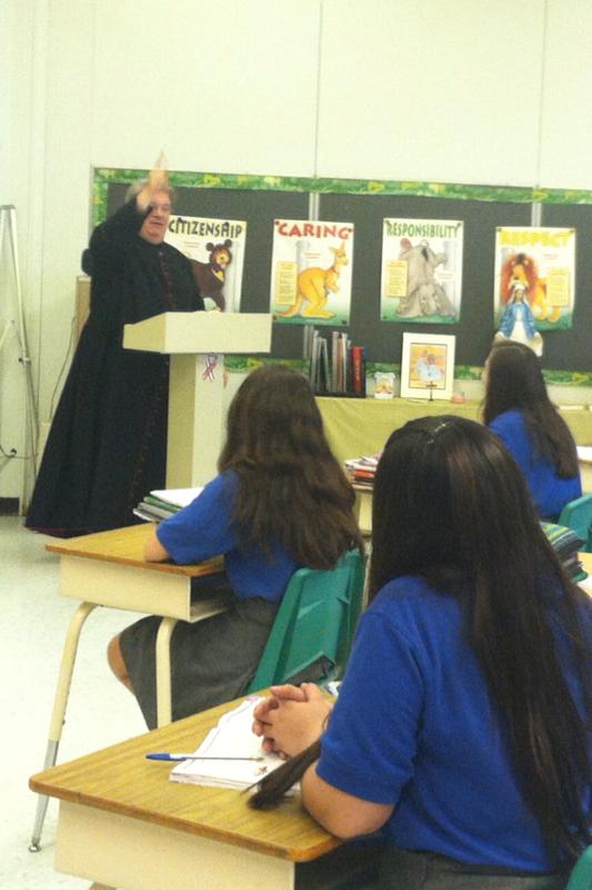 Our Lady of Peace School: 7th Grade Religion Class.....
