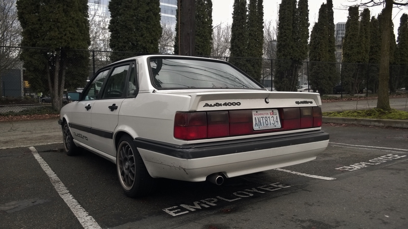 Seattle's Parked Cars: 1984 Audi 4000CS quattro